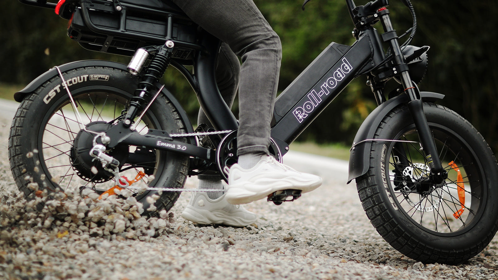 Moped-style Ebike | Roll Road Ebikes